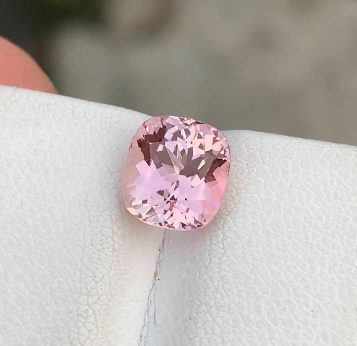 Flawless 2.80 CT Excellent Cushion Cut Natural Pink Imperial Topaz from ...